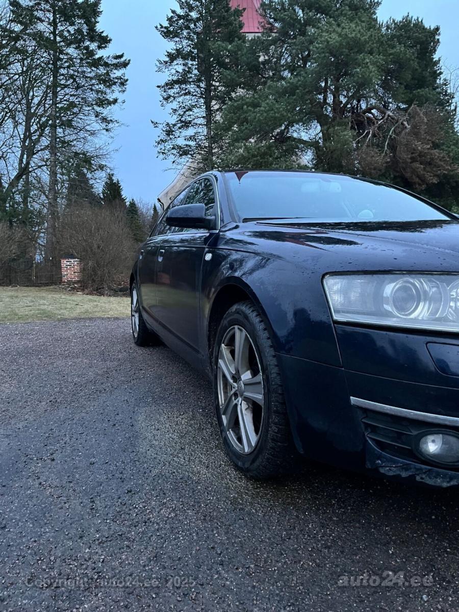 Blue Audi A6 2007 in Parnu, with an engine capacity of 3.00 L and mileage of 285 thousand km for 3600 €, photo 4 on AUTOMOTO.COM.LV