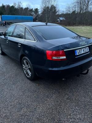 Blue Audi A6 2007 in Parnu, with an engine capacity of 3.00 L and mileage of 285 thousand km for 3600 €, photo 6 on AUTOMOTO.COM.LV