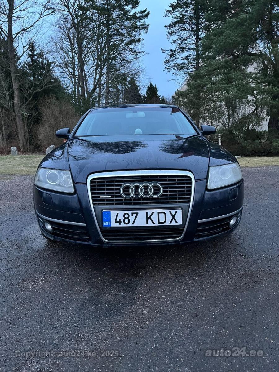 Blue Audi A6 2007 in Parnu, with an engine capacity of 3.00 L and mileage of 285 thousand km for 3600 €, photo 7 on AUTOMOTO.COM.LV