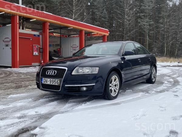 Blue Audi A6 2007 in Riga, with an engine capacity of 2.00 L and mileage of 230 thousand km for 2900 €, photo 2 on AUTOMOTO.COM.LV