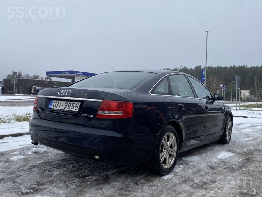 Blue Audi A6 2007 in Riga, with an engine capacity of 2.00 L and mileage of 230 thousand km for 2900 €, photo 4 on AUTOMOTO.COM.LV