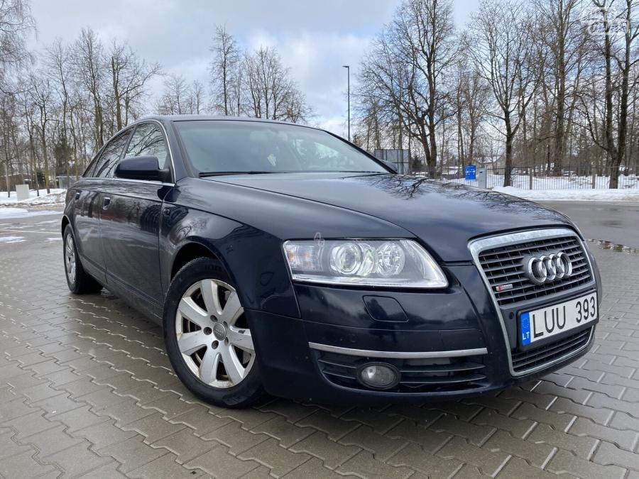 Zils Audi A6 2007 Viļņa, ar dzinēja tilpumu 3.00 L un nobraukumu 318 tūkst. km par 3650 €, foto 1 vietnē AUTOMOTO.COM.LV