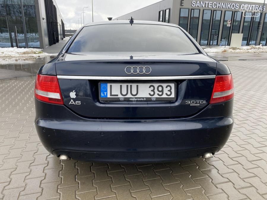 Zils Audi A6 2007 Viļņa, ar dzinēja tilpumu 3.00 L un nobraukumu 318 tūkst. km par 3650 €, foto 7 vietnē AUTOMOTO.COM.LV