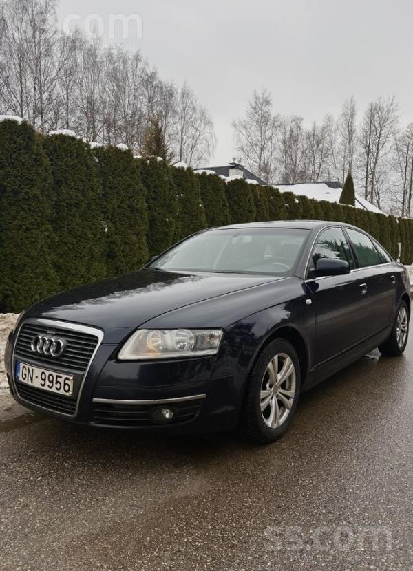 Blue Audi A6 2007 in Riga, with an engine capacity of 2.00 L and mileage of 233 thousand km for 2500 €, photo 2 on AUTOMOTO.COM.LV