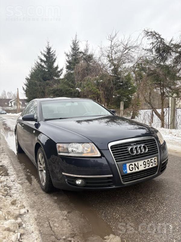 Blue Audi A6 2007 in Riga, with an engine capacity of 2.00 L and mileage of 233 thousand km for 2500 €, photo 3 on AUTOMOTO.COM.LV