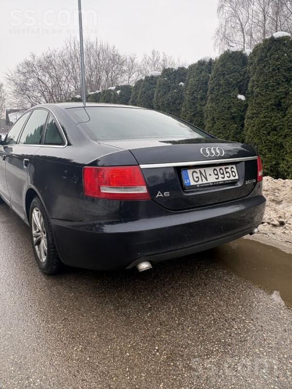 Blue Audi A6 2007 in Riga, with an engine capacity of 2.00 L and mileage of 233 thousand km for 2500 €, photo 5 on AUTOMOTO.COM.LV