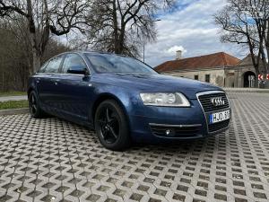 Blue Audi A6 2007 in Kaunas, with an engine capacity of 2.00 L and mileage of 372 thousand km for 2100 €, photo  on AUTOMOTO.COM.LV