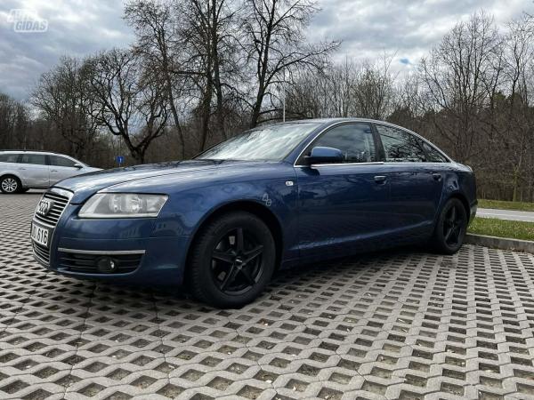 Blue Audi A6 2007 in Kaunas, with an engine capacity of 2.00 L and mileage of 372 thousand km for 2100 €, photo 5 on AUTOMOTO.COM.LV