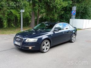 Синий Ауди А6 2007 в Рига, объемом двигателя 2.70 л и пробегом 36 тыс. км за 2850 €, фото  на AUTOMOTO.COM.LV