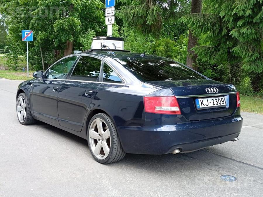 Синий Ауди А6 2007 в Рига, объемом двигателя 2.70 л и пробегом 36 тыс. км за 2850 €, фото 3 на AUTOMOTO.COM.LV