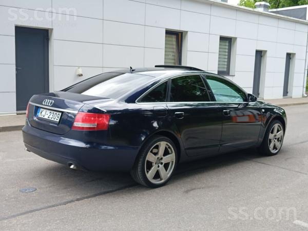 Синий Ауди А6 2007 в Рига, объемом двигателя 2.70 л и пробегом 36 тыс. км за 2850 €, фото 3 на AUTOMOTO.COM.LV