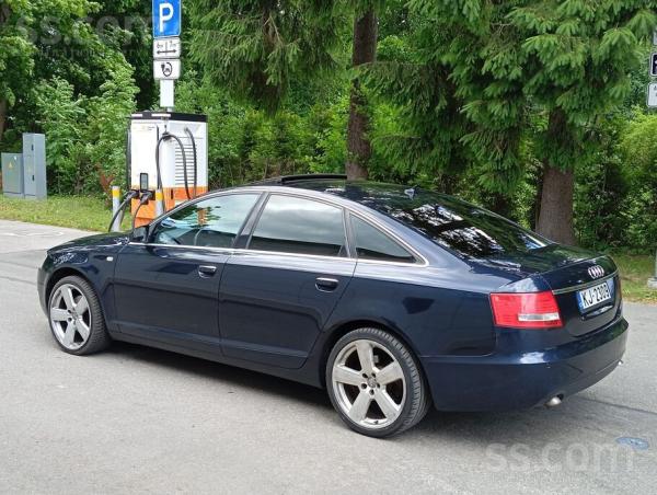 Синий Ауди А6 2007 в Рига, объемом двигателя 2.70 л и пробегом 36 тыс. км за 2850 €, фото 5 на AUTOMOTO.COM.LV