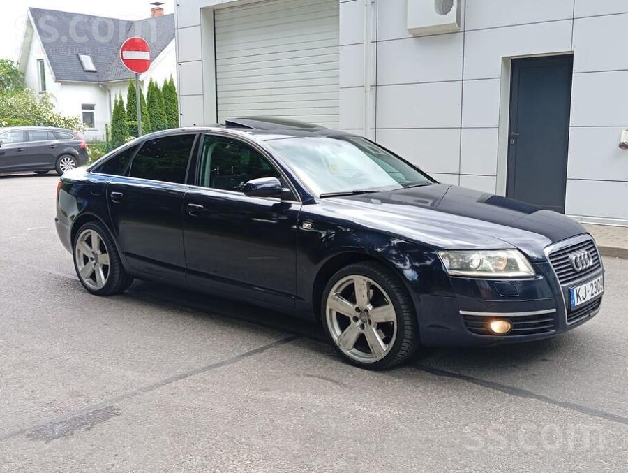 Синий Ауди А6 2007 в Рига, объемом двигателя 2.70 л и пробегом 36 тыс. км за 2850 €, фото 8 на AUTOMOTO.COM.LV