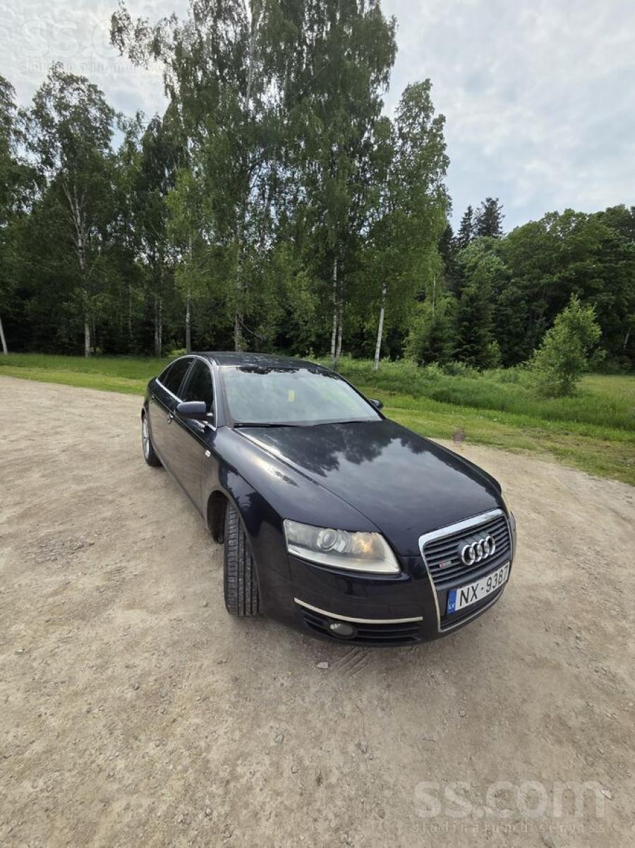 Blue Audi A6 2007 in Aluksne, with an engine capacity of 3.00 L and mileage of 336 thousand km for 3395 €, photo 3 on AUTOMOTO.COM.LV