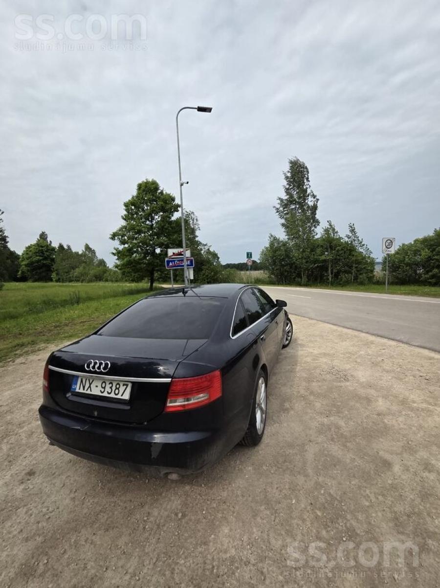 Blue Audi A6 2007 in Aluksne, with an engine capacity of 3.00 L and mileage of 336 thousand km for 3395 €, photo 4 on AUTOMOTO.COM.LV