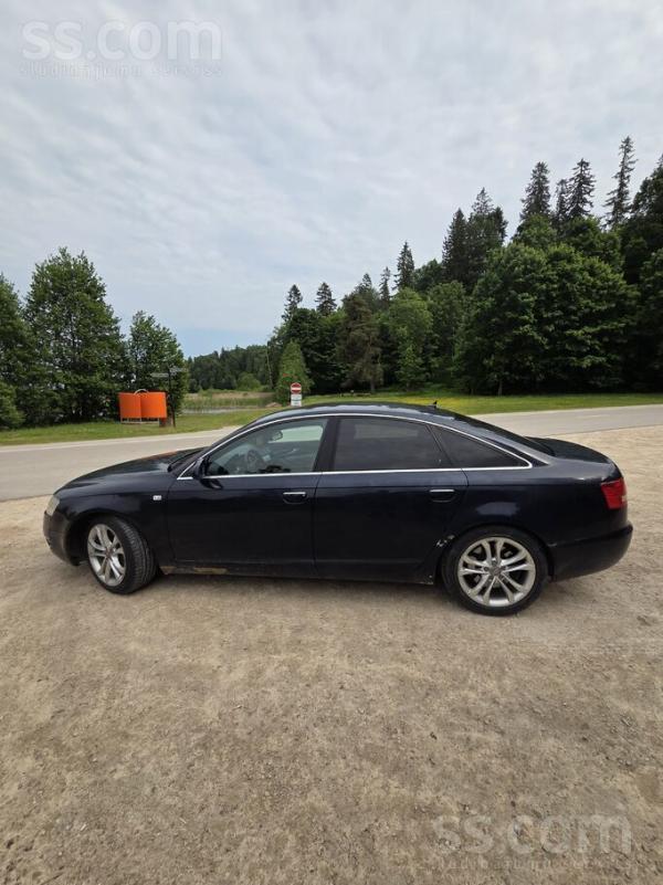 Blue Audi A6 2007 in Aluksne, with an engine capacity of 3.00 L and mileage of 336 thousand km for 3395 €, photo 10 on AUTOMOTO.COM.LV