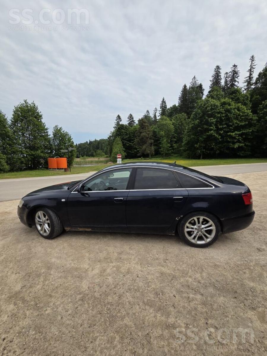 Blue Audi A6 2007 in Aluksne, with an engine capacity of 3.00 L and mileage of 336 thousand km for 3395 €, photo 11 on AUTOMOTO.COM.LV