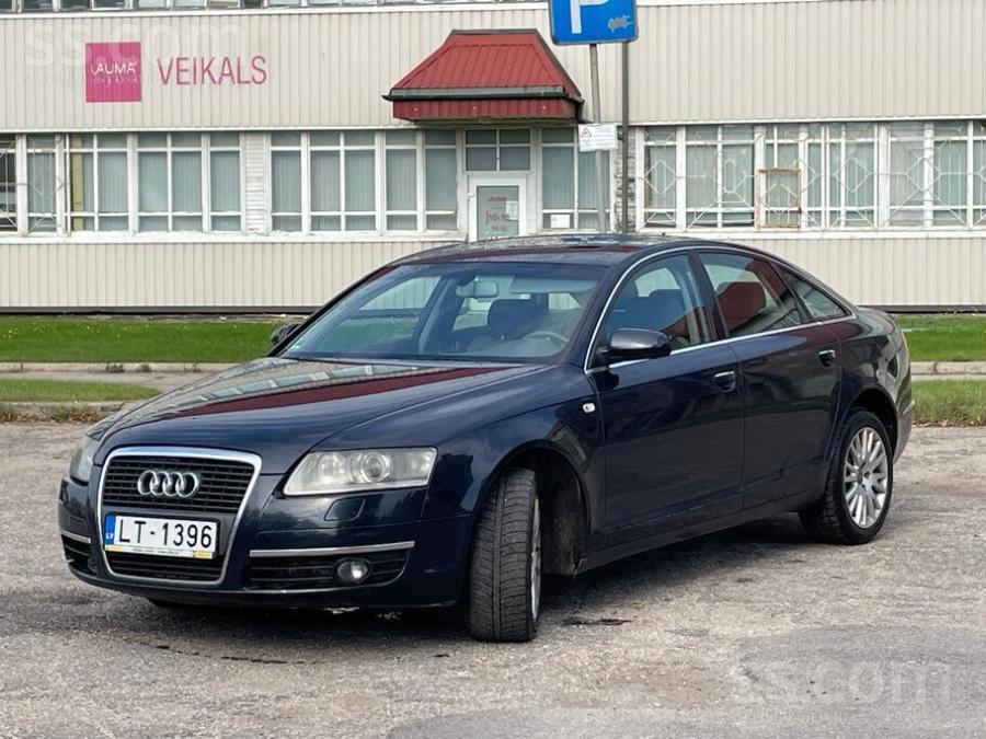 Синий Ауди А6 2007 в Лиепая, объемом двигателя 2.70 л и пробегом 390 тыс. км за 1900 €, фото 1 на AUTOMOTO.COM.LV