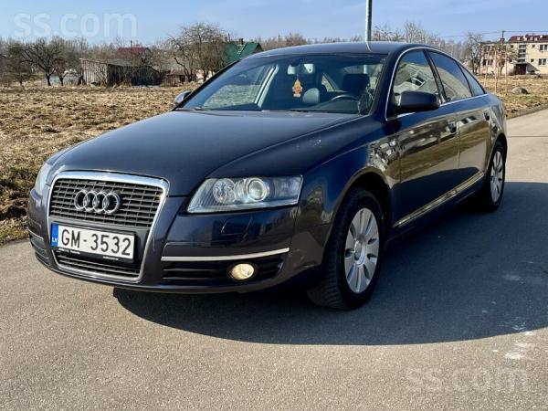 Blue Audi A6 2007 in Daugavpils, with an engine capacity of 2.40 L and mileage of 0 thousand km for 2990 €, photo 1 on AUTOMOTO.COM.LV