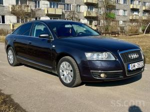 Синий Ауди А6 2007 в Даугавпилс, объемом двигателя 2.40 л и пробегом 0 тыс. км за 2990 €, фото 3 на AUTOMOTO.COM.LV