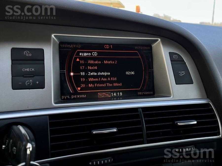 Синий Ауди А6 2007 в Даугавпилс, объемом двигателя 2.40 л и пробегом 0 тыс. км за 2990 €, фото 13 на AUTOMOTO.COM.LV