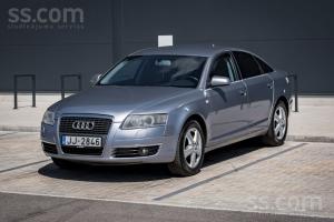 Zils Audi A6 2007 Rīga, ar dzinēja tilpumu 2.70 L un nobraukumu 348 tūkst. km par 3950 €, foto  vietnē AUTOMOTO.COM.LV