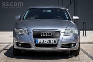 Blue Audi A6 2007 in Riga, with an engine capacity of 2.70 L and mileage of 348 thousand km for 3950 €, photo 3 on AUTOMOTO.COM.LV