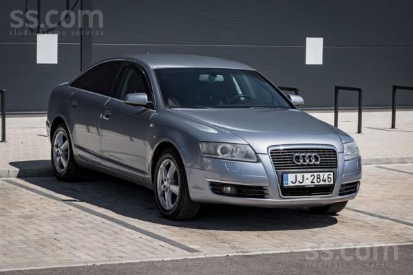 Zils Audi A6 2007 Rīga, ar dzinēja tilpumu 2.70 L un nobraukumu 348 tūkst. km par 3950 €, foto 3 vietnē AUTOMOTO.COM.LV