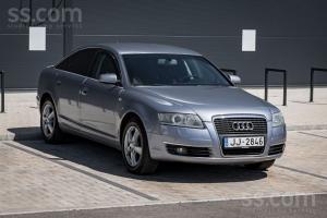 Blue Audi A6 2007 in Riga, with an engine capacity of 2.70 L and mileage of 348 thousand km for 3950 €, photo 4 on AUTOMOTO.COM.LV