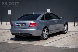 Blue Audi A6 2007 in Riga, with an engine capacity of 2.70 L and mileage of 348 thousand km for 3950 €, photo 5 on AUTOMOTO.COM.LV