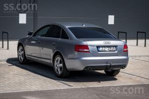 Blue Audi A6 2007 in Riga, with an engine capacity of 2.70 L and mileage of 348 thousand km for 3950 €, photo 7 on AUTOMOTO.COM.LV