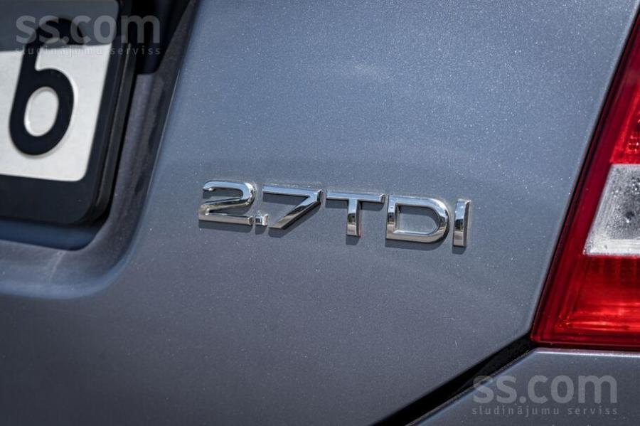 Blue Audi A6 2007 in Riga, with an engine capacity of 2.70 L and mileage of 348 thousand km for 3950 €, photo 9 on AUTOMOTO.COM.LV