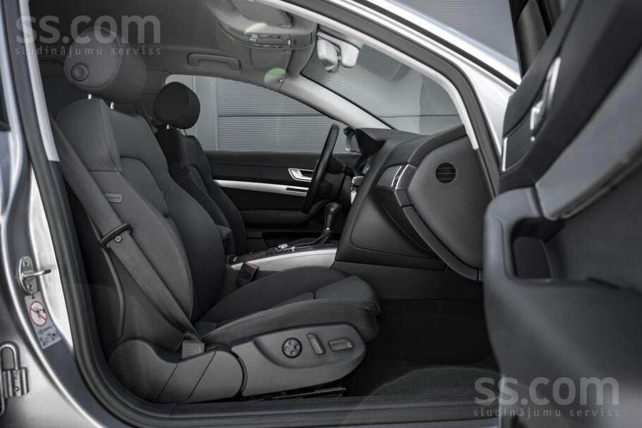 Blue Audi A6 2007 in Riga, with an engine capacity of 2.70 L and mileage of 348 thousand km for 3950 €, photo 11 on AUTOMOTO.COM.LV