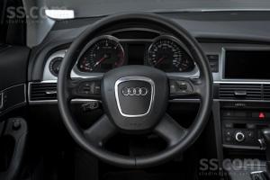 Blue Audi A6 2007 in Riga, with an engine capacity of 2.70 L and mileage of 348 thousand km for 3950 €, photo 19 on AUTOMOTO.COM.LV