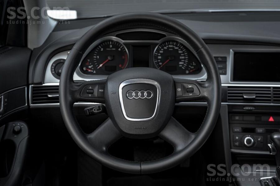 Blue Audi A6 2007 in Riga, with an engine capacity of 2.70 L and mileage of 348 thousand km for 3950 €, photo 19 on AUTOMOTO.COM.LV