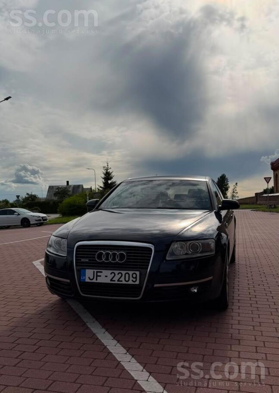 Blue Audi A6 2007 in Preili, with an engine capacity of 3.00 L and mileage of 348 thousand km for 3900 €, photo 1 on AUTOMOTO.COM.LV
