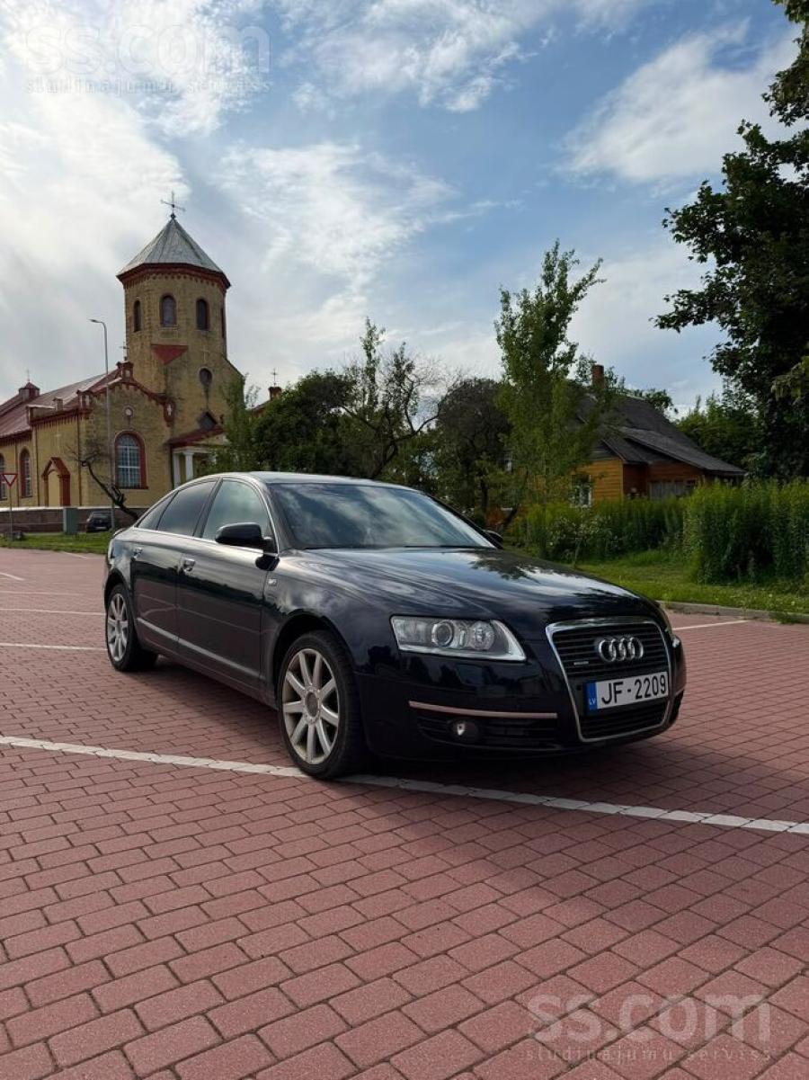 Blue Audi A6 2007 in Preili, with an engine capacity of 3.00 L and mileage of 348 thousand km for 3900 €, photo 3 on AUTOMOTO.COM.LV