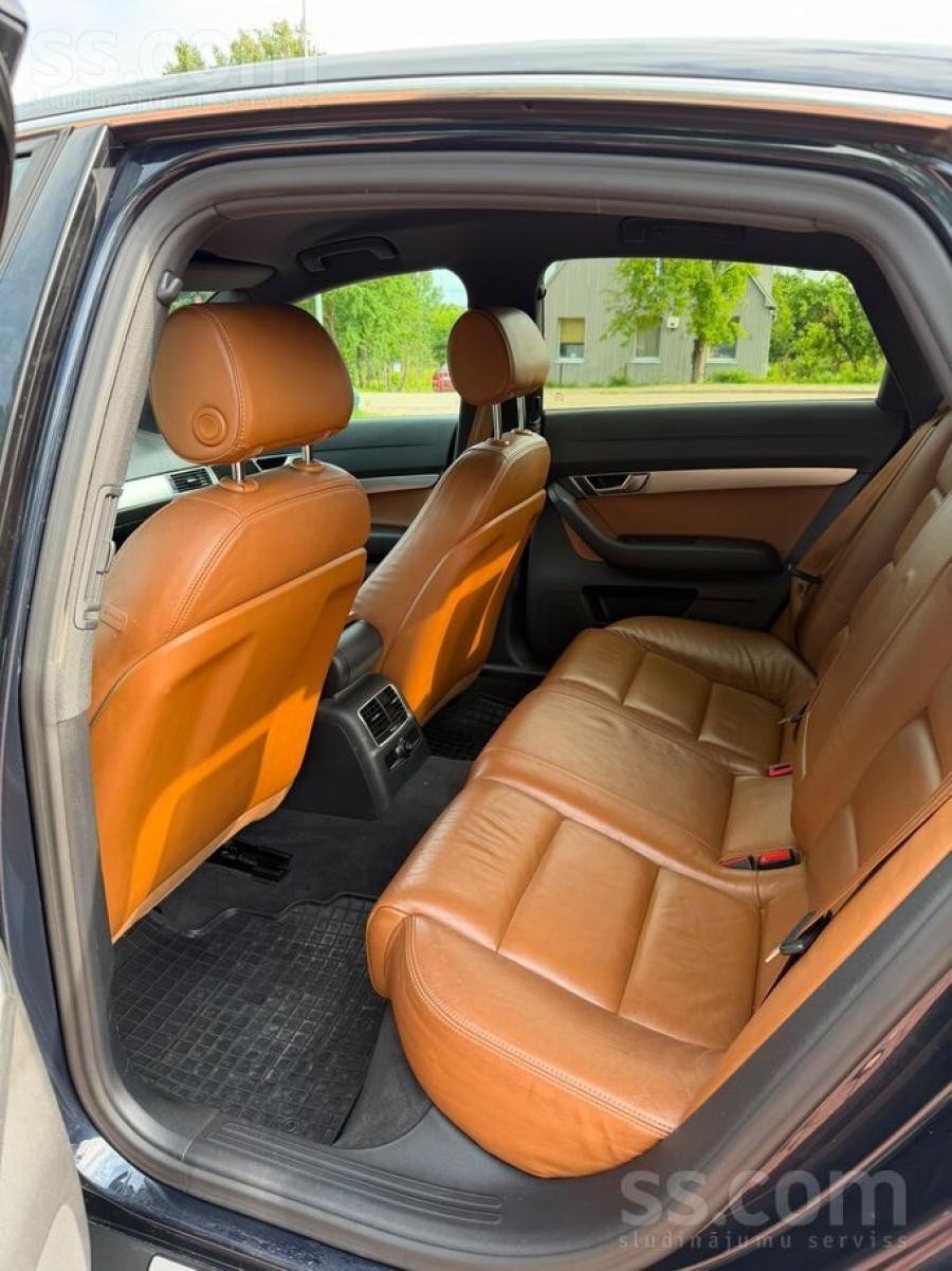 Blue Audi A6 2007 in Preili, with an engine capacity of 3.00 L and mileage of 348 thousand km for 3900 €, photo 6 on AUTOMOTO.COM.LV