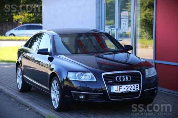 Zils Audi A6 2007 Rīga, ar dzinēja tilpumu 3.00 L un nobraukumu 348 tūkst. km par 3995 €, foto 4 vietnē AUTOMOTO.COM.LV