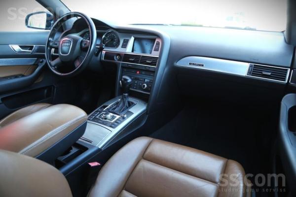Zils Audi A6 2007 Rīga, ar dzinēja tilpumu 3.00 L un nobraukumu 348 tūkst. km par 3995 €, foto 10 vietnē AUTOMOTO.COM.LV