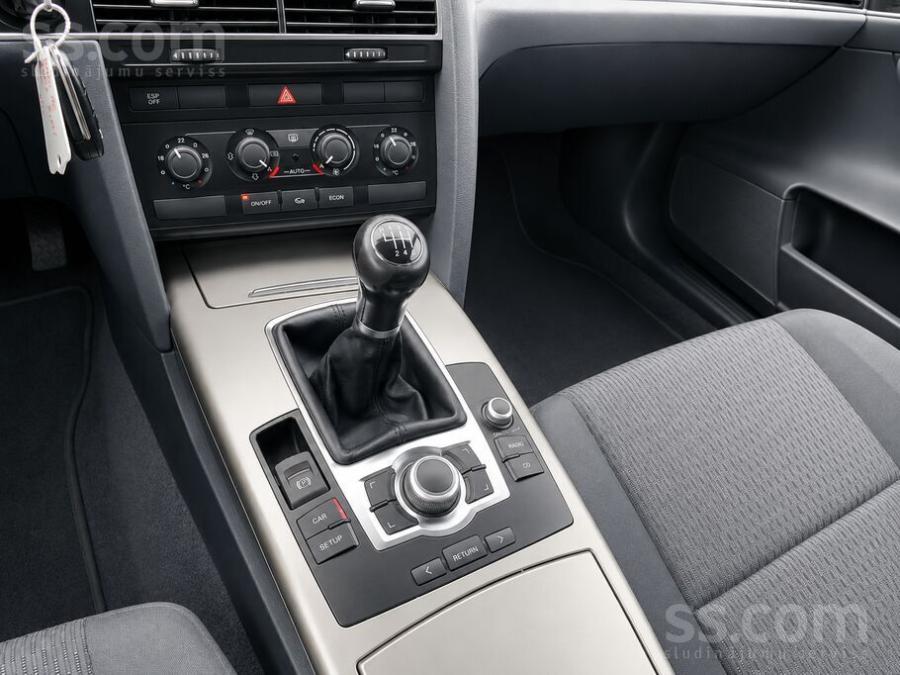 Zils Audi A6 2007 Rīga, ar dzinēja tilpumu 2.00 L un nobraukumu 289 tūkst. km par 2790 €, foto 13 vietnē AUTOMOTO.COM.LV