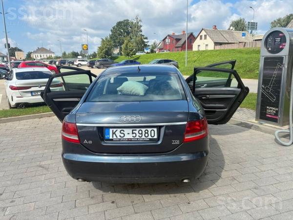 Blue Audi A6 2007 in Tukums, with an engine capacity of 2.70 L and mileage of 384 thousand km for 2900 €, photo 3 on AUTOMOTO.COM.LV