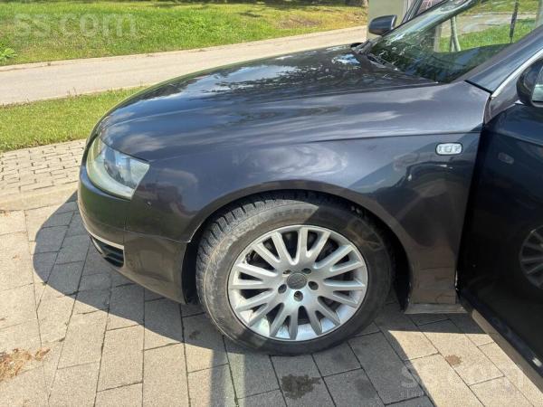 Blue Audi A6 2007 in Tukums, with an engine capacity of 2.70 L and mileage of 384 thousand km for 2900 €, photo 8 on AUTOMOTO.COM.LV