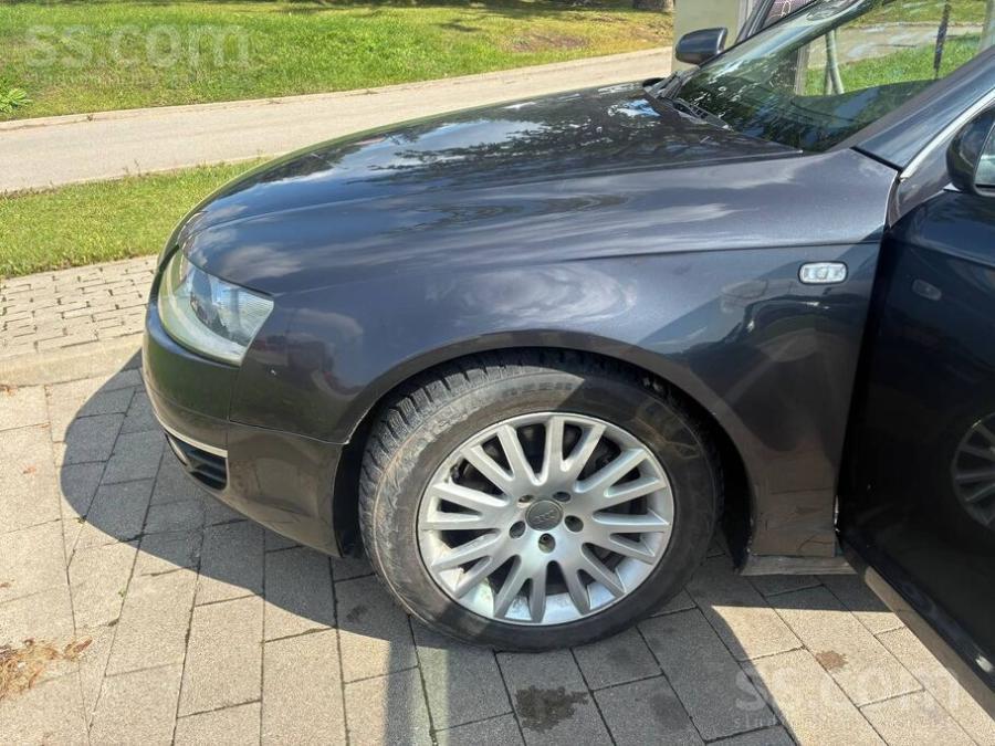Синий Ауди А6 2007 в Тукумс, объемом двигателя 2.70 л и пробегом 384 тыс. км за 2900 €, фото 9 на AUTOMOTO.COM.LV