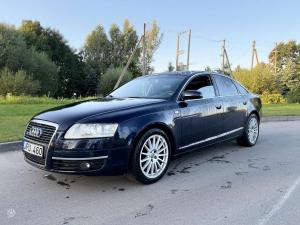 Zils Audi A6 2007 Plungė, ar dzinēja tilpumu 2.97 L un nobraukumu 335 tūkst. km par 3000 €, foto  vietnē AUTOMOTO.COM.LV