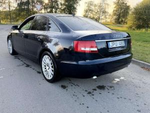 Blue Audi A6 2007 in Plunge, with an engine capacity of 2.97 L and mileage of 335 thousand km for 3000 €, photo 7 on AUTOMOTO.COM.LV
