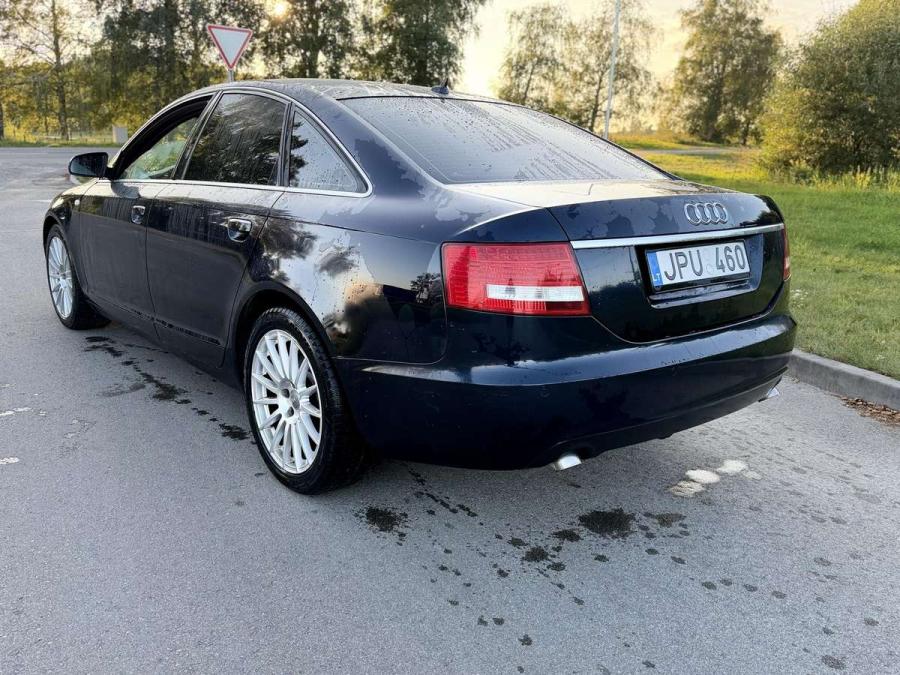 Blue Audi A6 2007 in Plunge, with an engine capacity of 2.97 L and mileage of 335 thousand km for 3000 €, photo 7 on AUTOMOTO.COM.LV