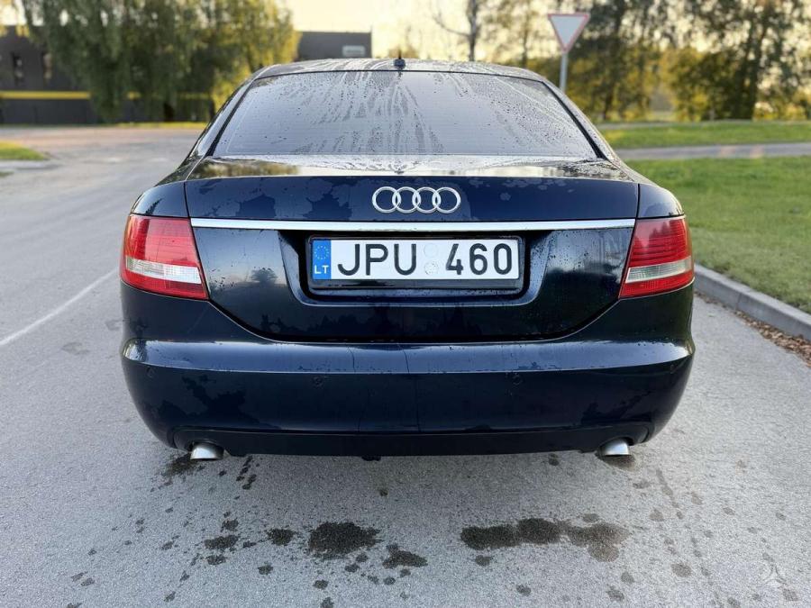 Blue Audi A6 2007 in Plunge, with an engine capacity of 2.97 L and mileage of 335 thousand km for 3000 €, photo 9 on AUTOMOTO.COM.LV