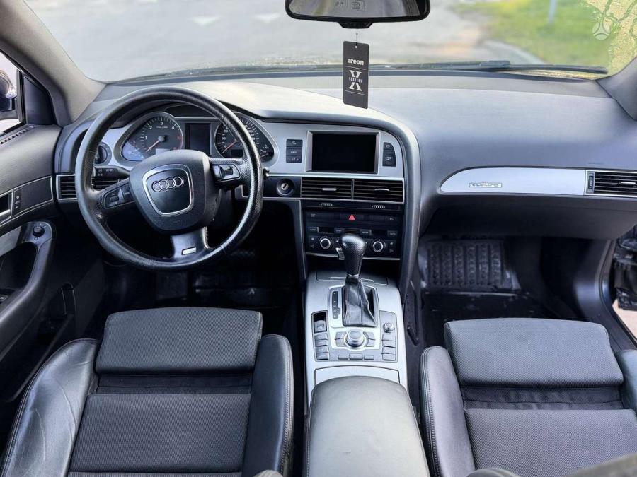 Blue Audi A6 2007 in Plunge, with an engine capacity of 2.97 L and mileage of 335 thousand km for 3000 €, photo 15 on AUTOMOTO.COM.LV