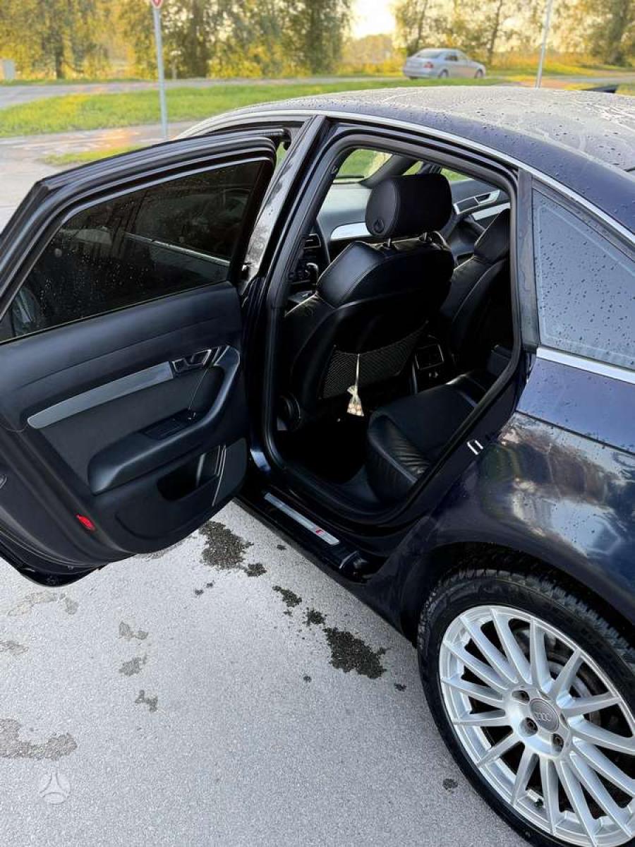 Blue Audi A6 2007 in Plunge, with an engine capacity of 2.97 L and mileage of 335 thousand km for 3000 €, photo 16 on AUTOMOTO.COM.LV